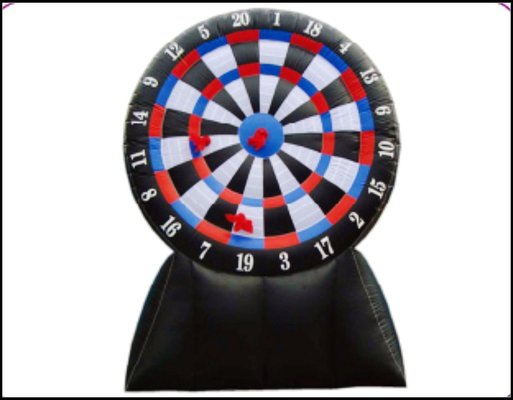3 Meters High Inflatable Bouncy Double Side Giant Inflatable Soccer Dart Board for Kids&Adults