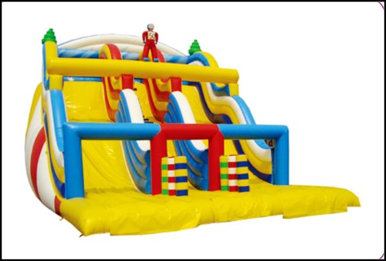 Safety Colorful Inflatable Bounce and Slide Combo Inflatable Bounce Trampoline for Kids and Adults