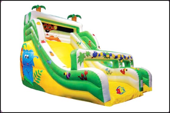 Happy Hop Cheap Inflatable Bouncer Children Cartoon Inflatable Bounce and Slide