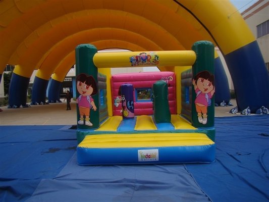 Attractive Animal Theme Inflatable Castle  Mini Jumper Bouncer Small Jumping Castle for Kids