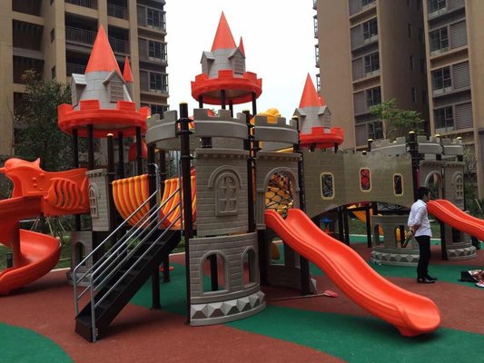 Kids Amusement Park Outdoor Playground with Slide Children Commercial Funny Outdoor Playground Equipment