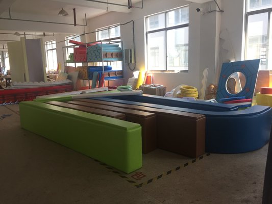 Kid's Zone Indoor Soft Playground Equipment Kids Rope Course Advanture Customize Highly Challenging Indoor Playground
