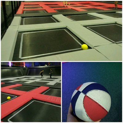 472M2 Young Challenge Myself Ninja Warrior Adventure Trampoline Park Indoor Playground Trampoline Park Equipment