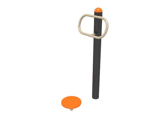 Single Waist Twister Park Gym Exercise Equipment Outdoor/Indoor Equipment for Community