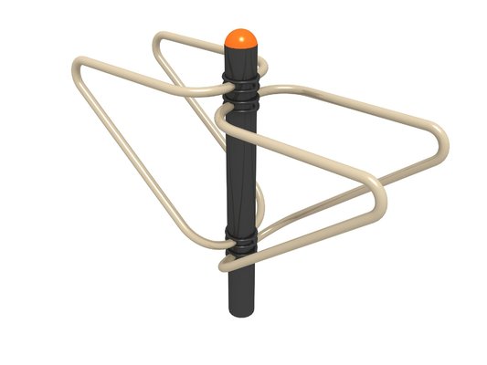 Wholesale Outdoor Fitness Equipment Push Up and Dip Station  Outdoor Body Building Equipment