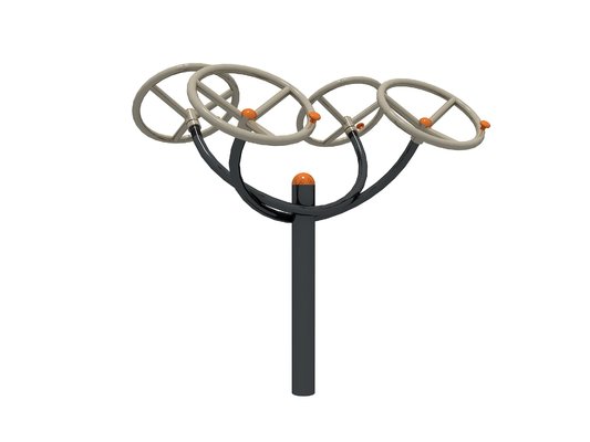 Popolar Outdoor Fitness Equipment China Outdoor Tai chi Spinners Fitness Equipment