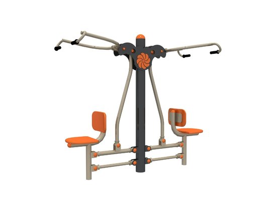 Outdoor&Indoor Physical Fitness Equipment Double Sitting and Pushing gym Equipments