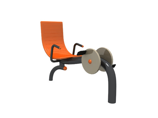 2017 Single Bicycle Outdoor Fitness Equipment for Park  Gym Exercise Equipment