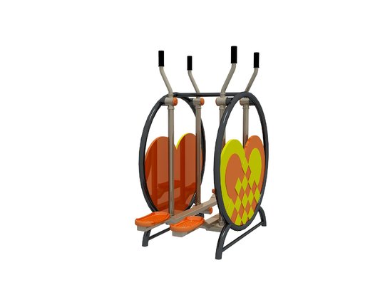 Adult Outdoor Gymnastics Romantic Lovers Walking Machine Outdoor Fitness Equipment  Bars for Sale