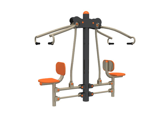 China Suppply Double Seated Push Trainer for Exercise Chest Exercise Trainer Outdoor Fitness Equipments