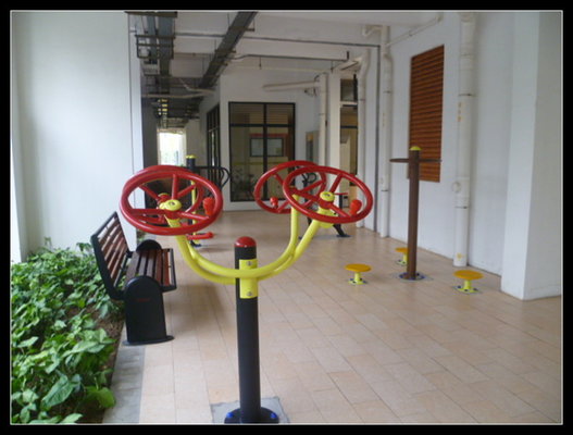 Top Outdoor Fitness Equipment Outdoor Gym Equipment for Park Sign Board for Fitness