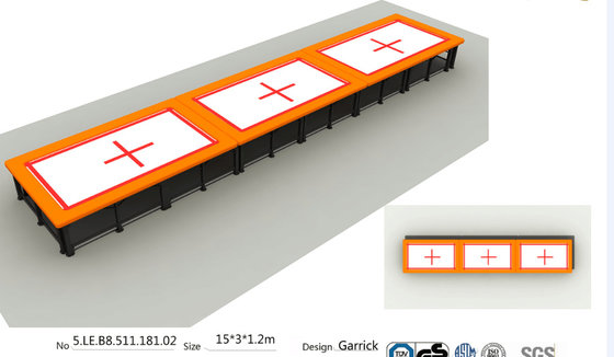 45M2 Chinese Latest Design Professionla Jumping Area for  Indoor Trampoline Park