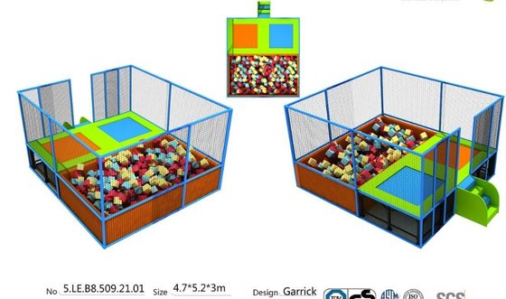China Small Suze 24M2 Indoor Exercise Trampoline for Fitness/ Amusenment Trampoline Park for Commercial