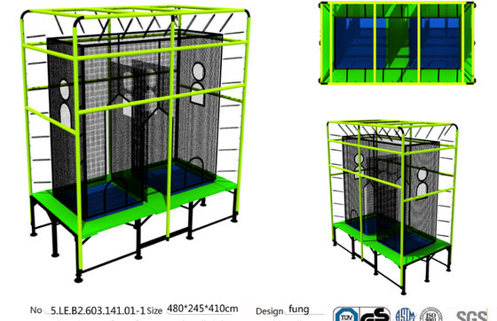 11 M2 Chinese Commercial Trampoline/ Gymnastics Trampoline Park/ Funny Kids Indoor Trampoline