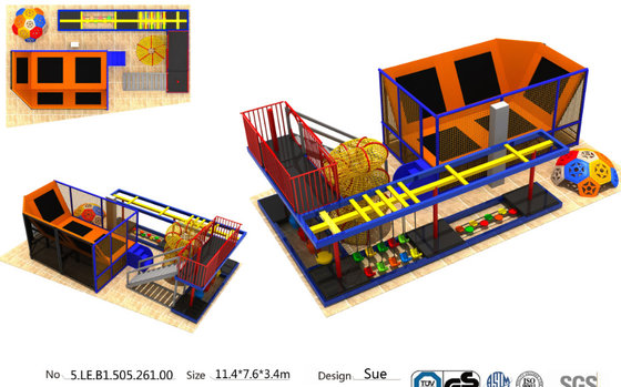 86M2 Cchinese Gymnastic Trampoline/ Soft Outdoor Trampoline Park/ Indoor Funny Trampoline