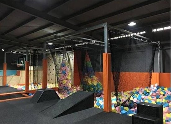 273M2 Big Rectangular Trampolines Discount Large Children Trampoline Park