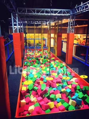 273M2 Discount Large Children Trampoline Gymnastic Indoor Trampoline Equipment
