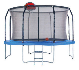 China Manufacture Mini Cartoon Foldaway Round Trampoline with Handle Children Like Home Use Small Trampoline