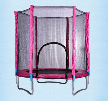 China Supply Small Size Home Use Indoor Trampoline for Body Building/ Kids Round Trampoline With Handle