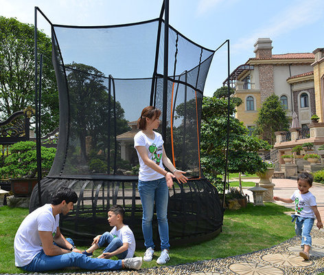 China Design Kids Bed Trampoline with Safety Net /Small Round Adults Jumpking Trampoline