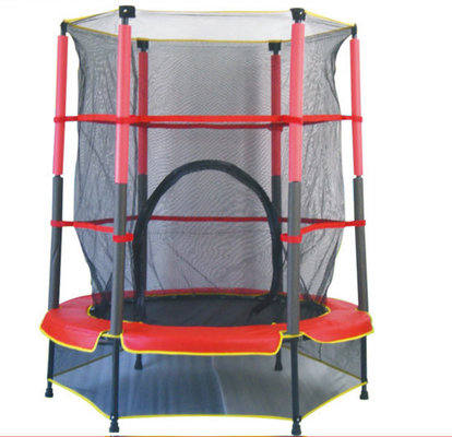 Fitness Outdoor Round Trampoline Bungee-Rope-System with Enclosure for Park/Backyard Use