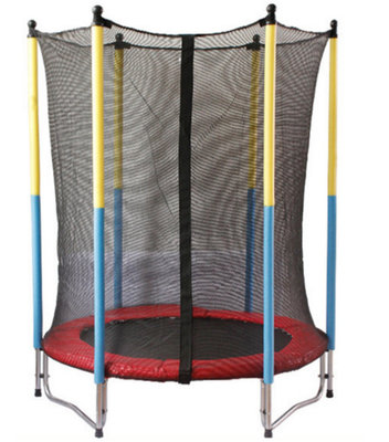 CHina Supplier Small Outdoor Round Trampoline with Enclosure Samll Bungee Trampoline With Safety Net