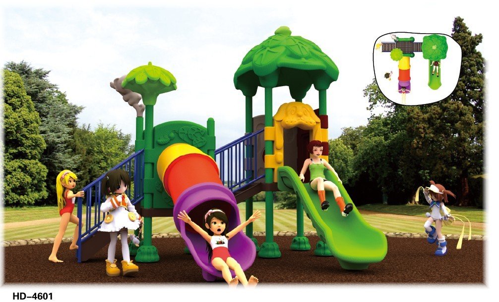 Wholesale Amusement Park Combines Outdoor Playground Equipment Kids Slide for Sale