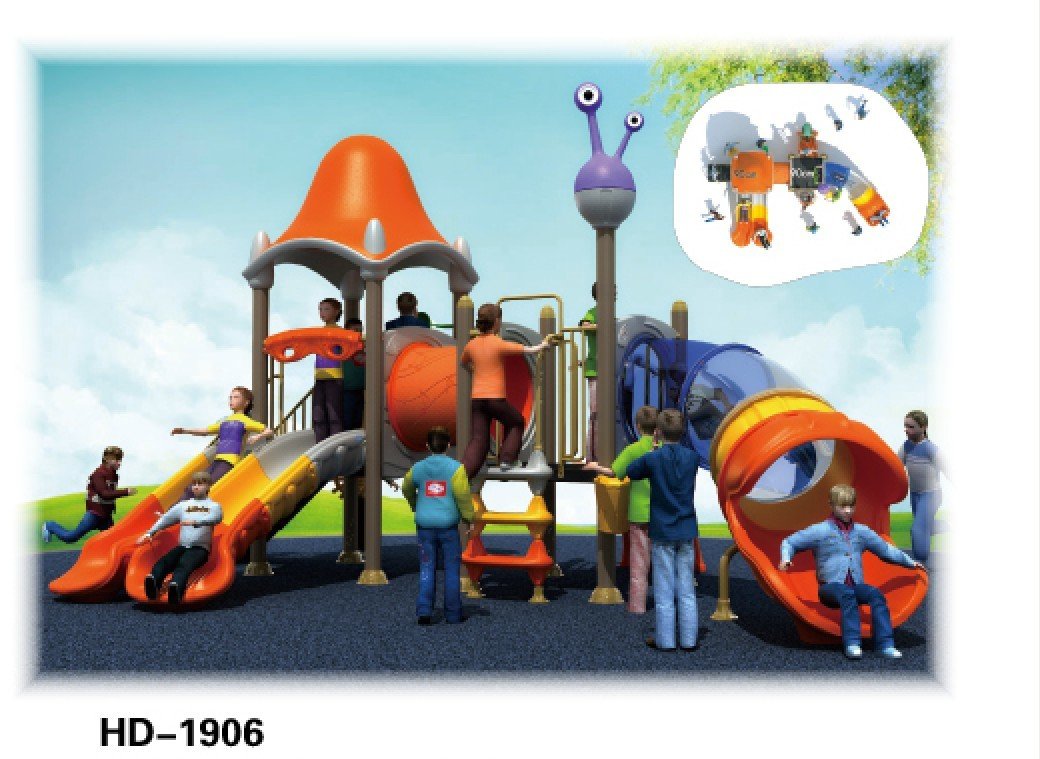 School Children Outdoor Playground Equipment Magic House Used Kids for Sale