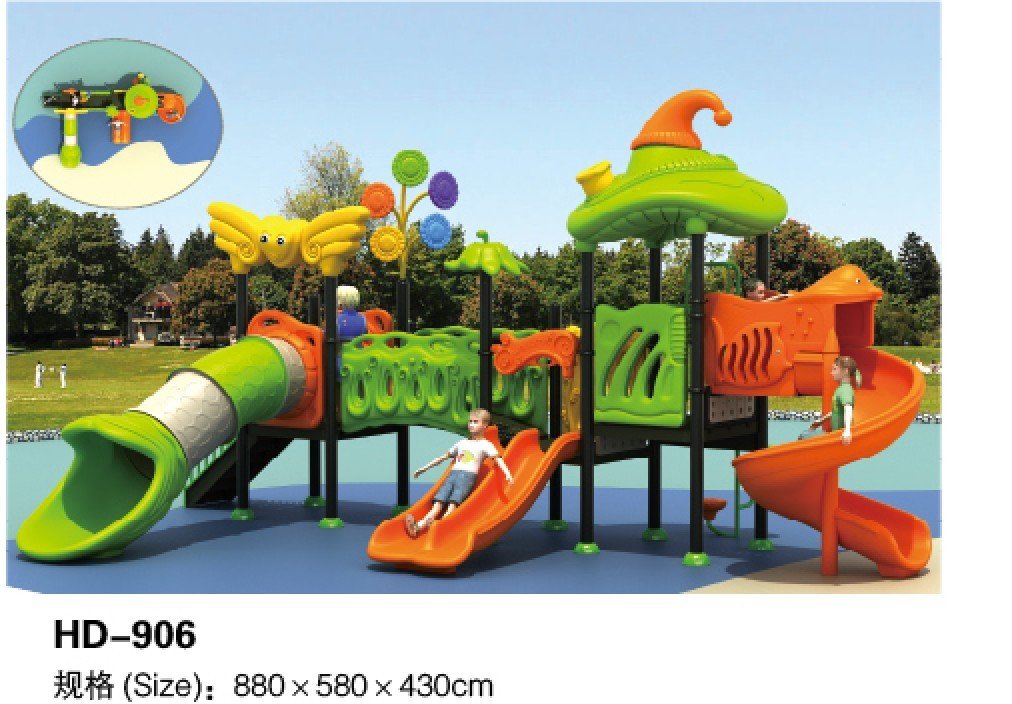 Hot Sale Children Play Game Sports Outdoor Playground Equipment Kids Amusement Park Outdoor Playground with  Slide