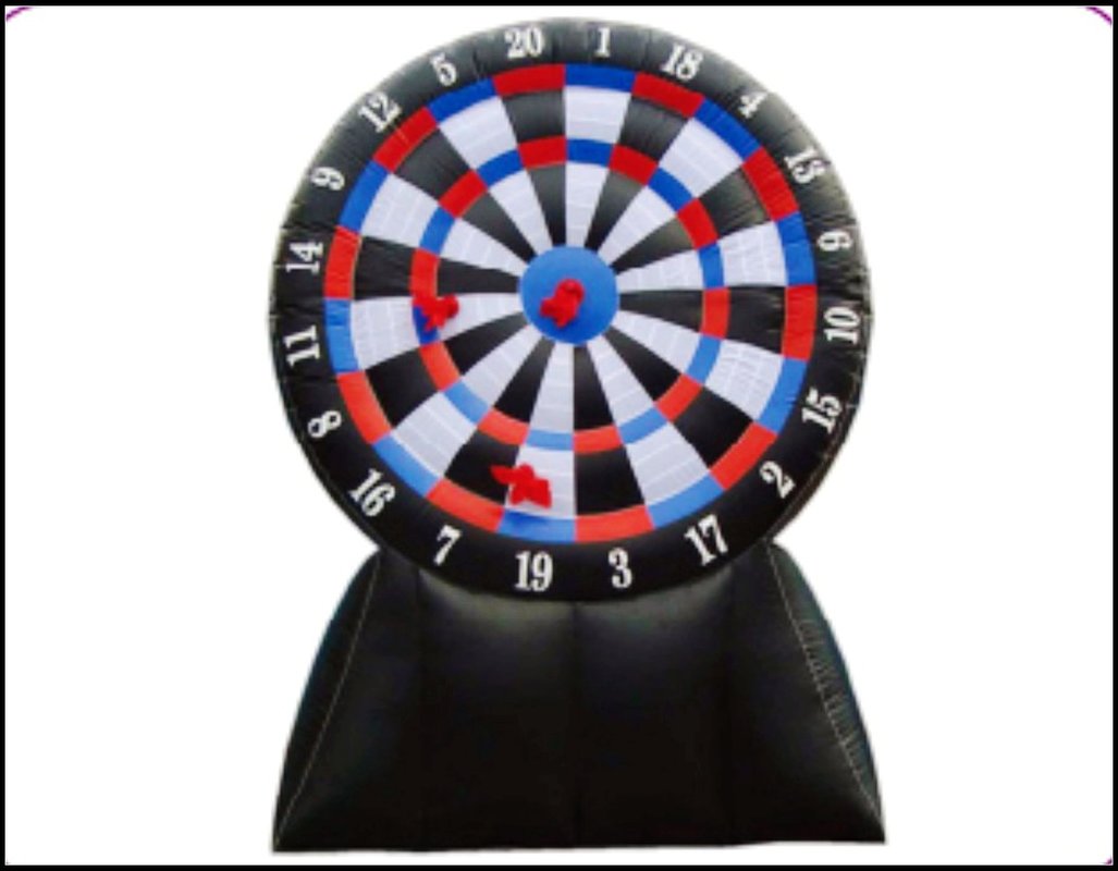 3 Meters High Inflatable Bouncy Double Side Giant Inflatable Soccer Dart Board for Kids&Adults