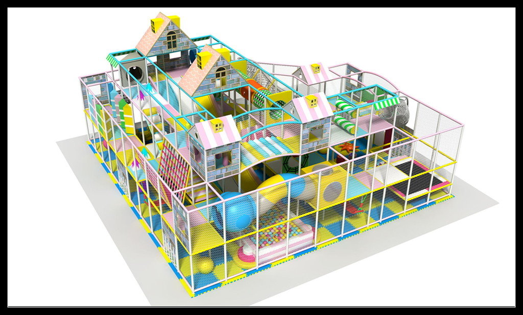2017 China Children Commercial Indoor Naughty Castle Playground  for Selling
