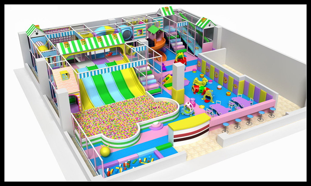 Kids Center High Quality Fashion Design Indoor Playground Equipment for Children