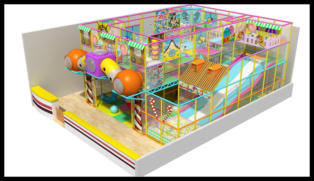 2017 Activity Amusement Children Indoor Palyground Funny Multi-functional Combination Kids Indoor Playground