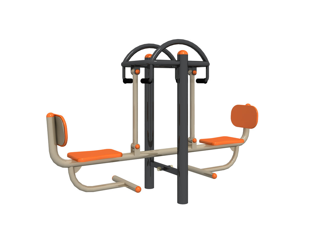 Park Gym Fitness Equipment Double Swing Chair Equipment Outdoor Fitness for Adults