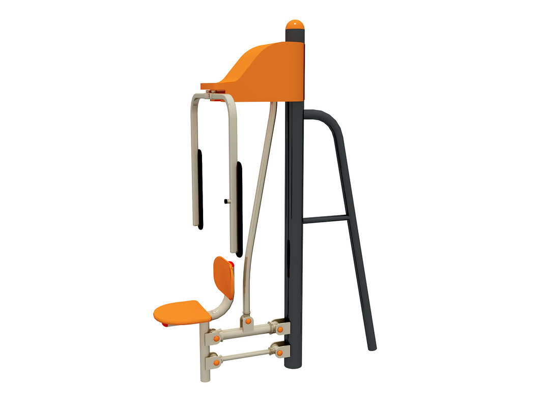 Fitness Training Equipment Seated Straight Arm Traniner Clip Chest Best Selling Outdoor Fitness
