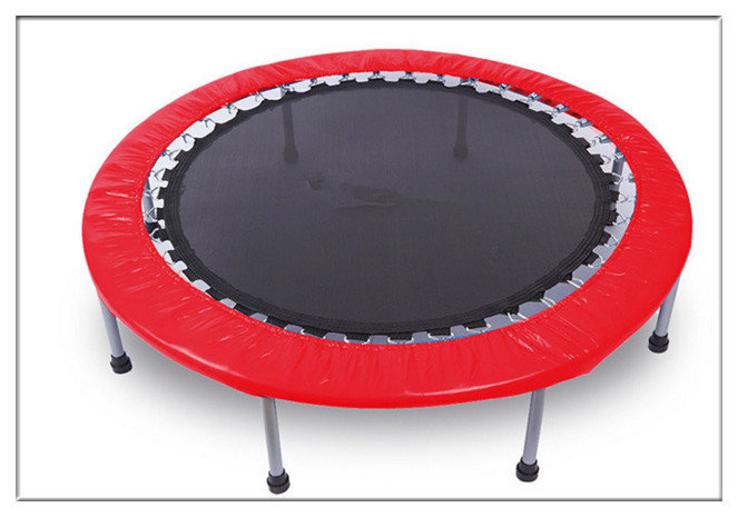 China Supply Kids Samll Four Folding Trampoline Bed /The Sunny and Health Indoor/Outdoor Fitness Trampoline