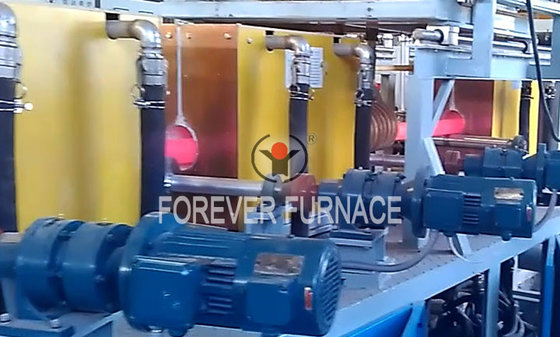 Supplying Steel pipe hardening furnace,steel pipe induction hardening machine