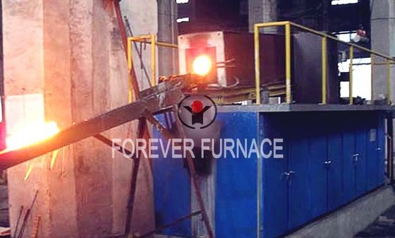 Steel bar forging heating machine, steel bar forging heating furnace