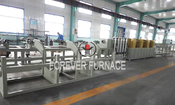 Shaft surface induction hardening machine