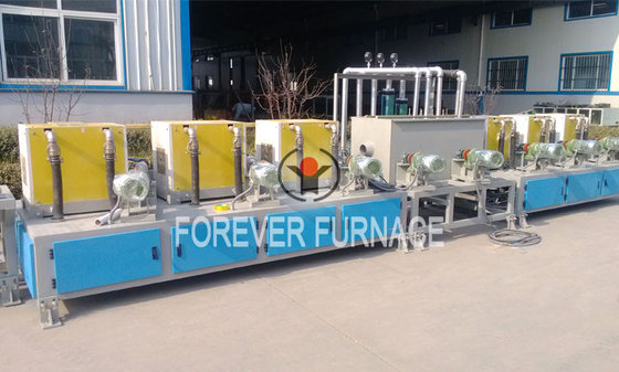 long bar Induction hardening and tempering heating machine
