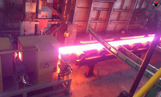 Continuous casting steel billet induction heating machine