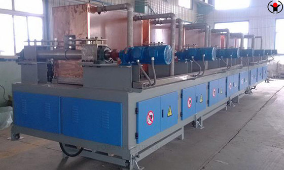 Induction heating furnace for steel, angle steel heating machine