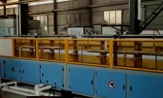 Deformed bar hardening and tempering heat treatment induction furnace