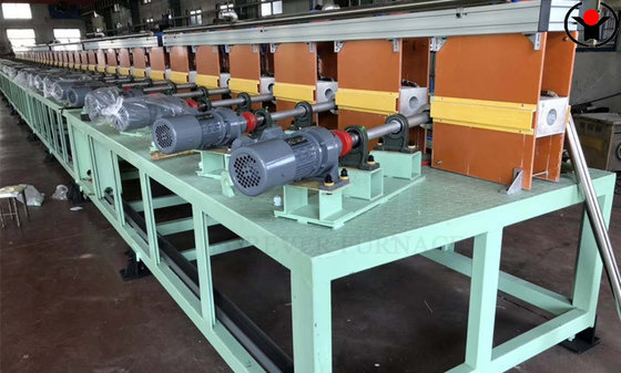 Long bar heat treatment induction machine