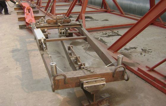 16 Grad, 3 m Luft Zylinder Bergbau Einschienenbahn wechseln mit Kick-Up Block anwenden, I155 track