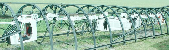 3m Bergbauverschobene sich fortbewegende Unterpflasterstraßenbahn-Bergbau-Förderer-Systeme für Tunnel-Ankerbolzen