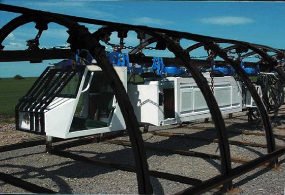 Stahlbergbau-Förderer-System-verschobene sich fortbewegende Unterpflasterstraßenbahn von zusätzlichen Transport-Geräten