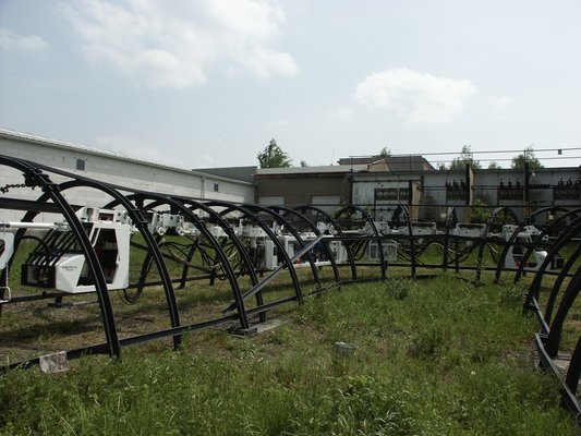 Bergbau-Förderer-System-sich fortbewegende Unterpflasterstraßenbahn für die Tiefbau-Fahrzeuge sich fortbewegend