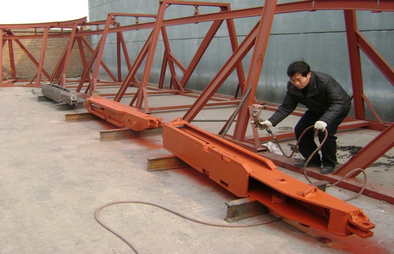 Die Tonne 4DUO des Portable 8 den hydraulischen Antrieb gewinnend, der Einschienenbahn hochzieht, strahlen Ausrüstung für SMT Scharf