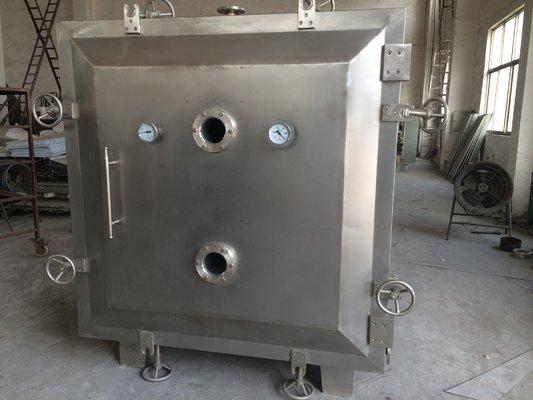 Professional Square Static Vacuum Dryer Machine with 0.3Mpa design pressure